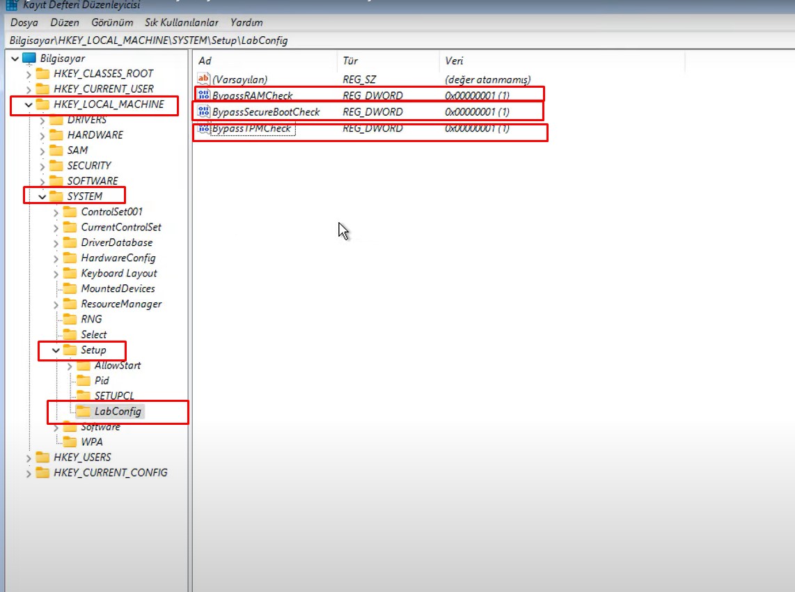Bu Bilgisayar Windows 11'i Çalıştıramaz Hatası ve Çözümü!!! ⋆ Can GENÇAY